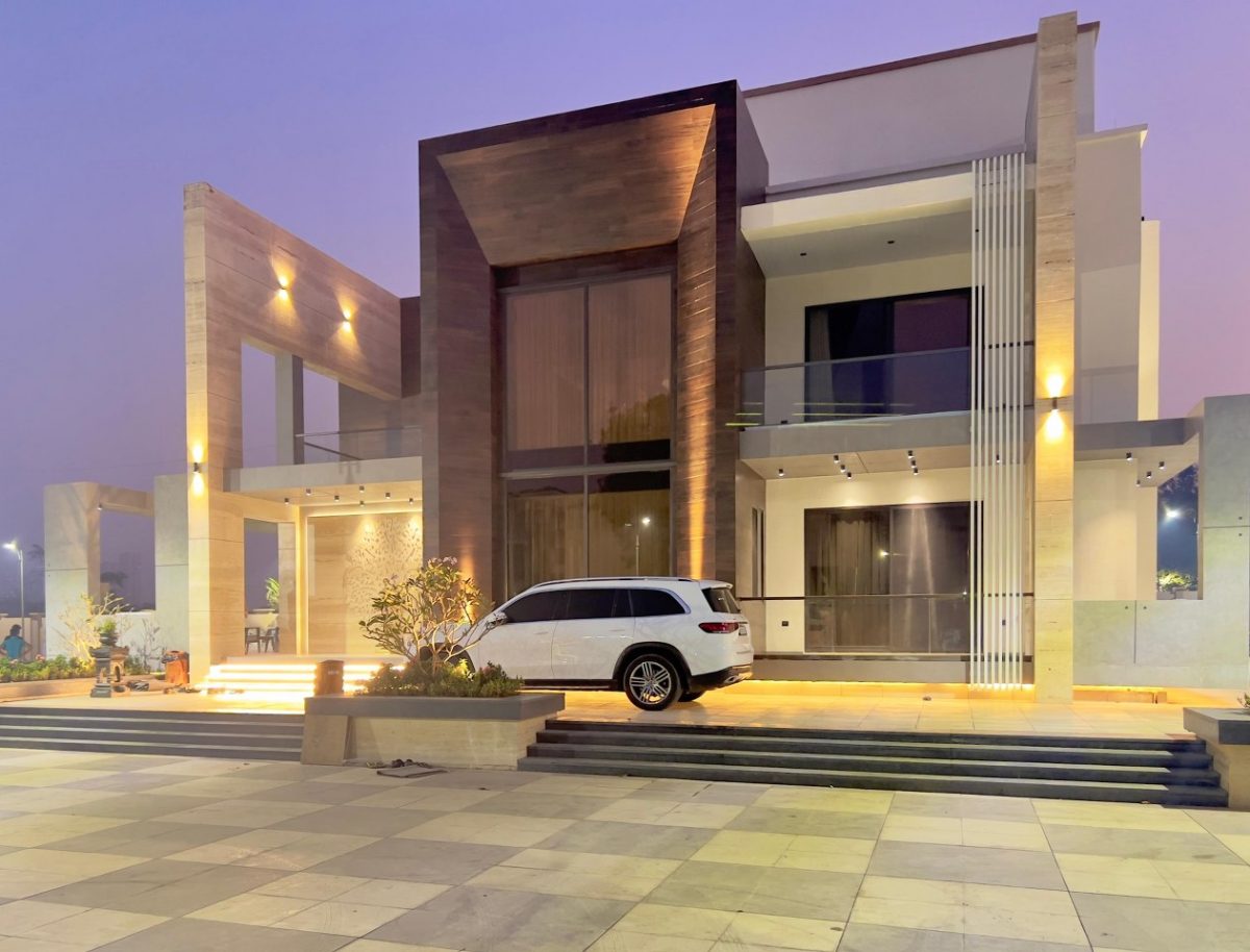 This Classy Modern Bungalow Design is in Thane | GroupARC Architects and Interior Designers