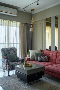 This Modern Contemporary Interior Focuses on a Lively Colour | Charvi ...