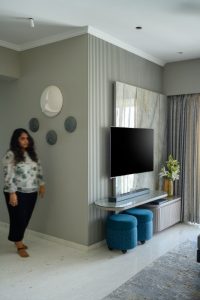 This Modern Contemporary Interior Focuses on a Lively Colour | Charvi ...