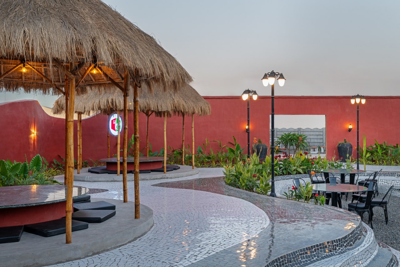 The Terracotta Walls of the Restaurant Hints the Rich Color Palette ...