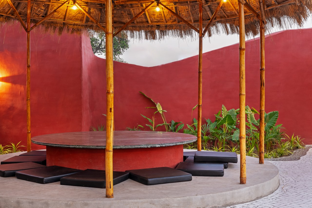 The Terracotta Walls of the Restaurant Hints the Rich Color Palette ...