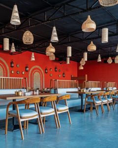 The Terracotta Walls of the Restaurant Hints the Rich Color Palette ...