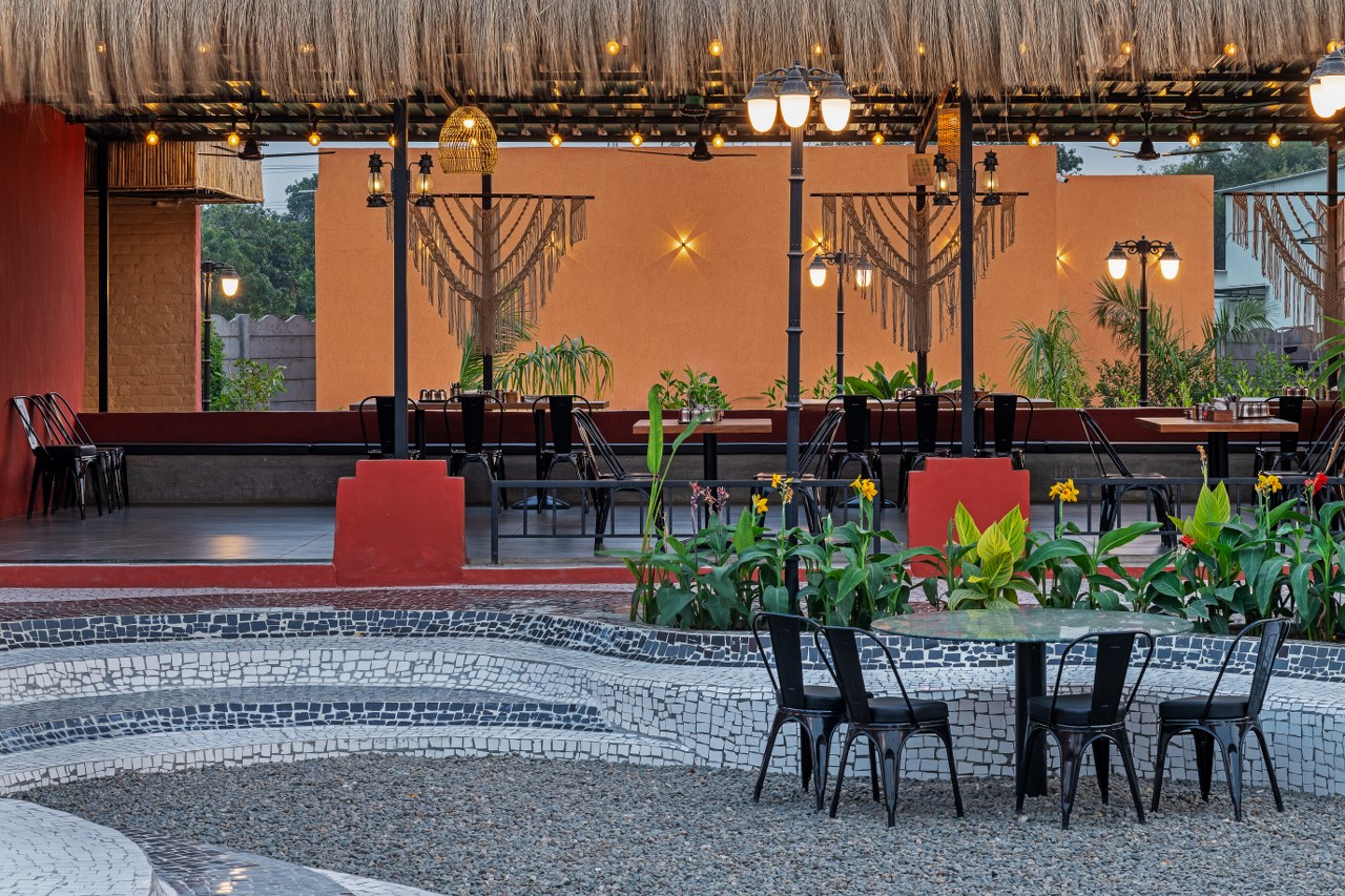 The Terracotta Walls of the Restaurant Hints the Rich Color Palette ...