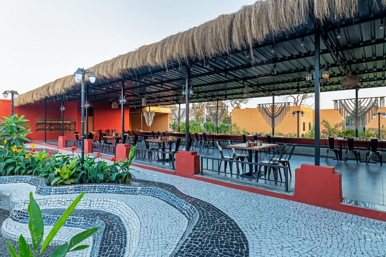 The Terracotta Walls of the Restaurant Hints the Rich Color Palette ...