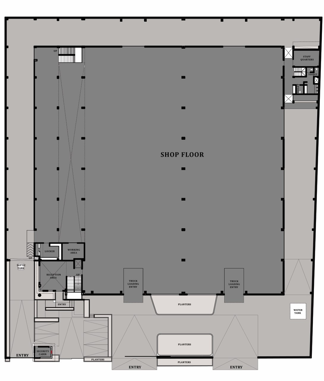 This Minimalist Office Design of the Factory Embraces Less is More ...