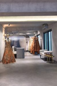 This Cement Texture Wall Office is a Blend of Minimalism and Luxury | Olive