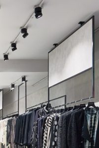 This Cement Texture Wall Office is a Blend of Minimalism and Luxury | Olive