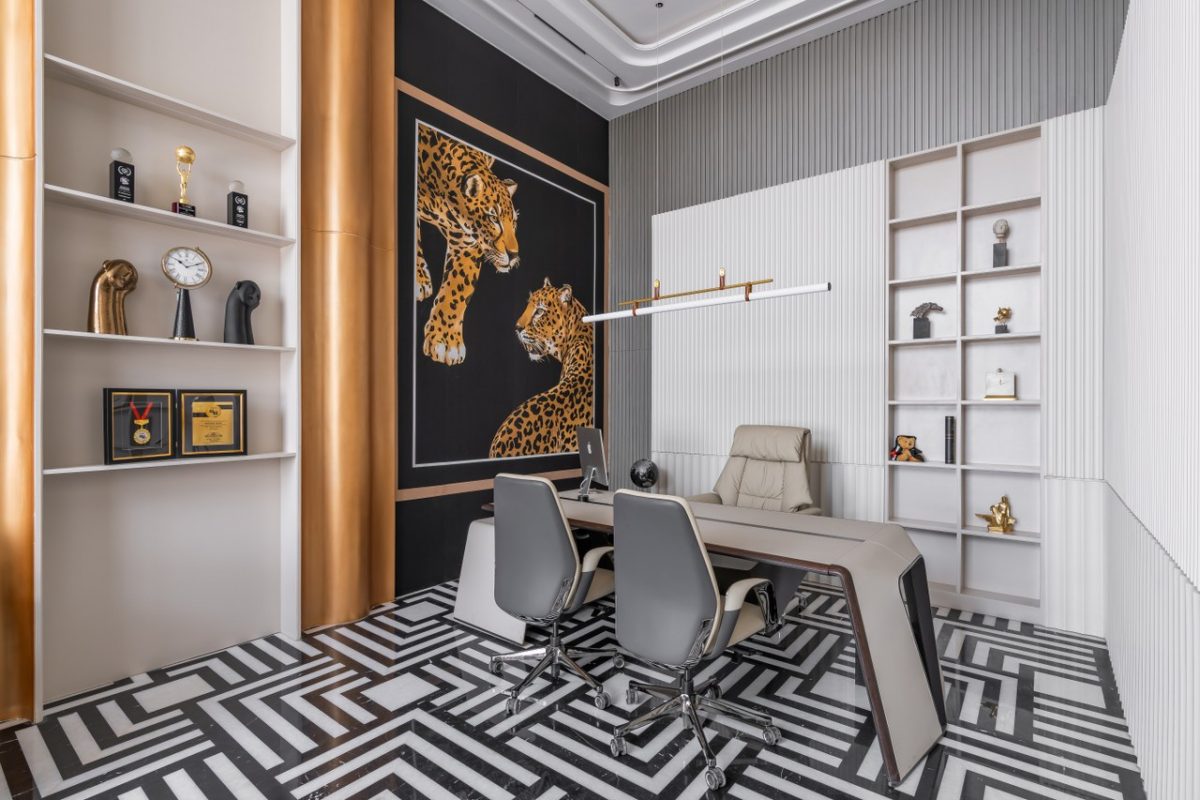 This Corporate Interior Design Calls for Something Modern Yet Timeless ...