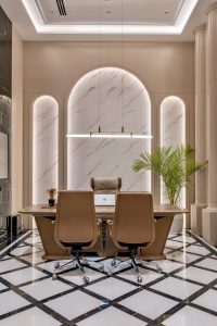 This Corporate Interior Design Calls for Something Modern Yet Timeless ...