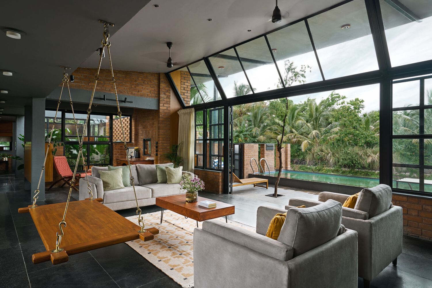 This house by the lake is Inspired by Wada Architecture | Studio Prakriya