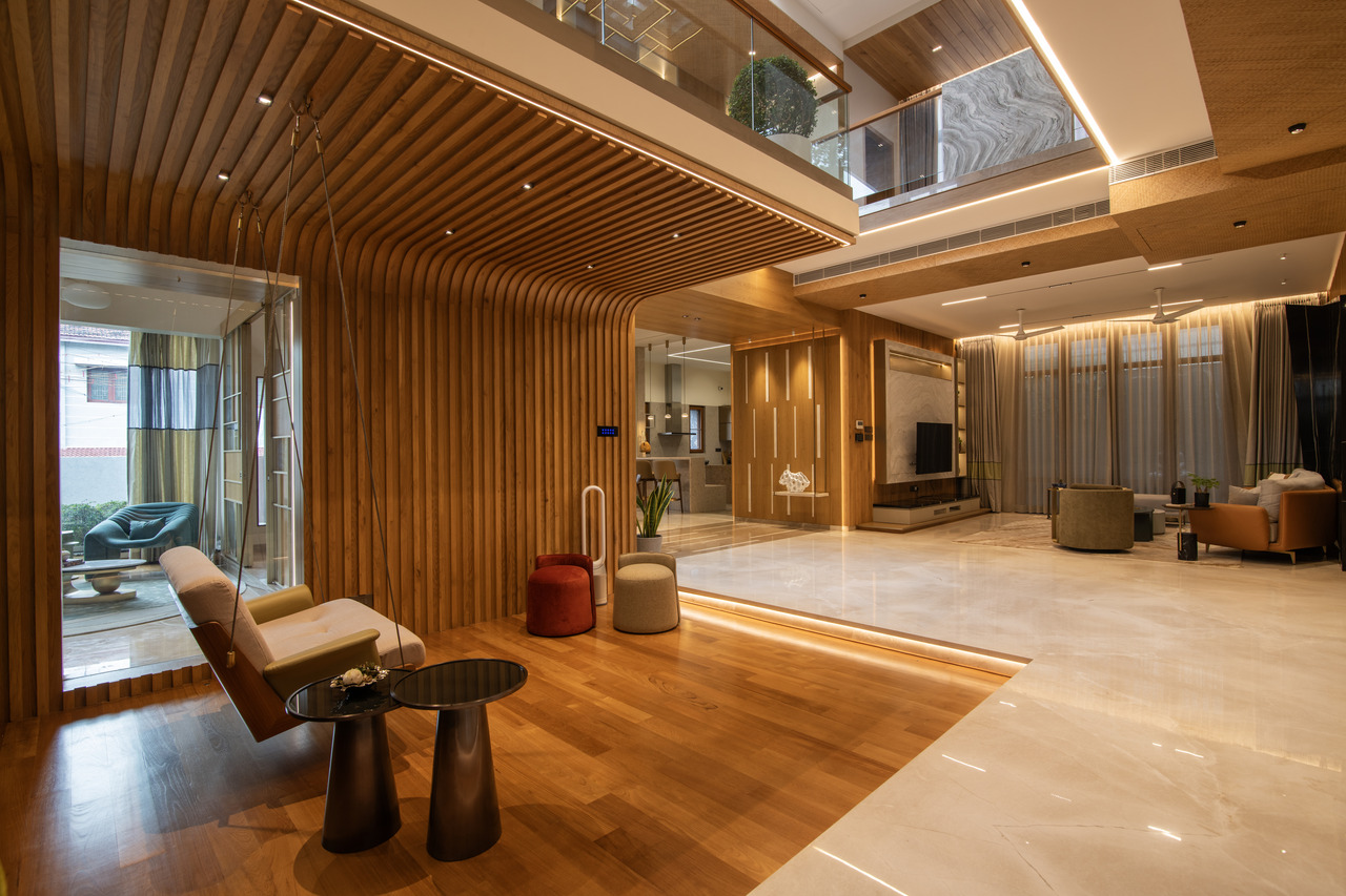 This Private Home is an Integration of 3 Living Spaces Along with ...