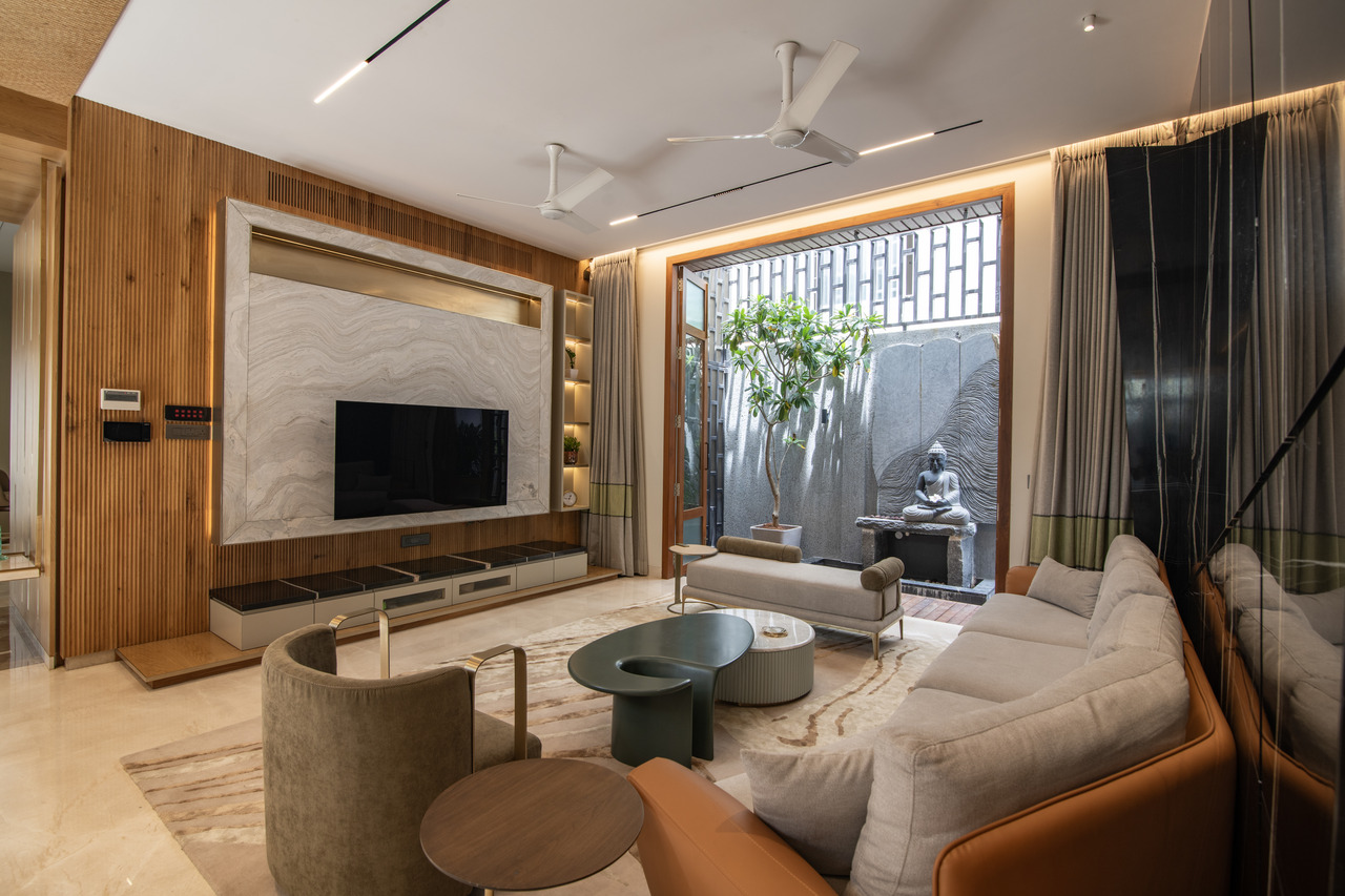 This Private Home is an Integration of 3 Living Spaces Along with ...