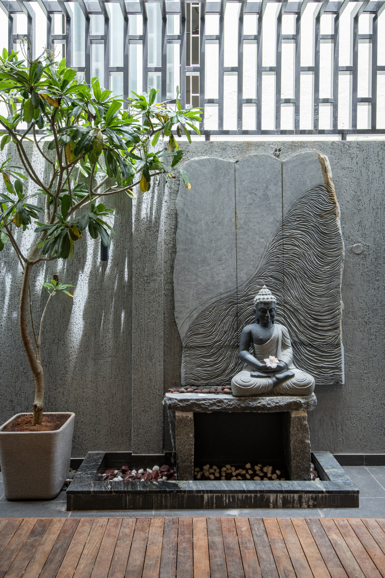 This Private Home is an Integration of 3 Living Spaces Along with ...