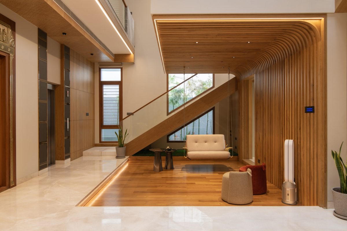 This Private Home is an Integration of 3 Living Spaces Along with ...