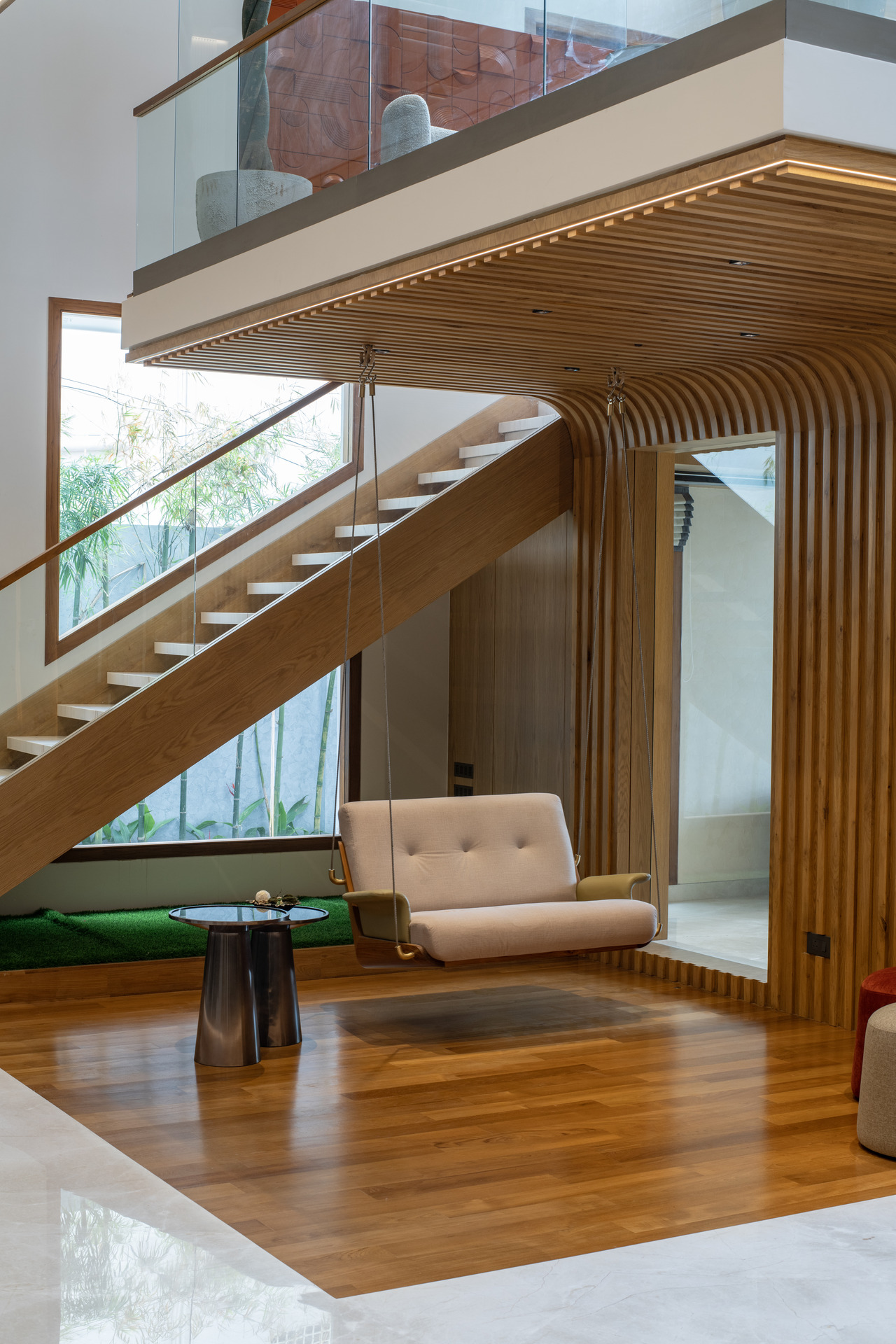 This Private Home is an Integration of 3 Living Spaces Along with ...