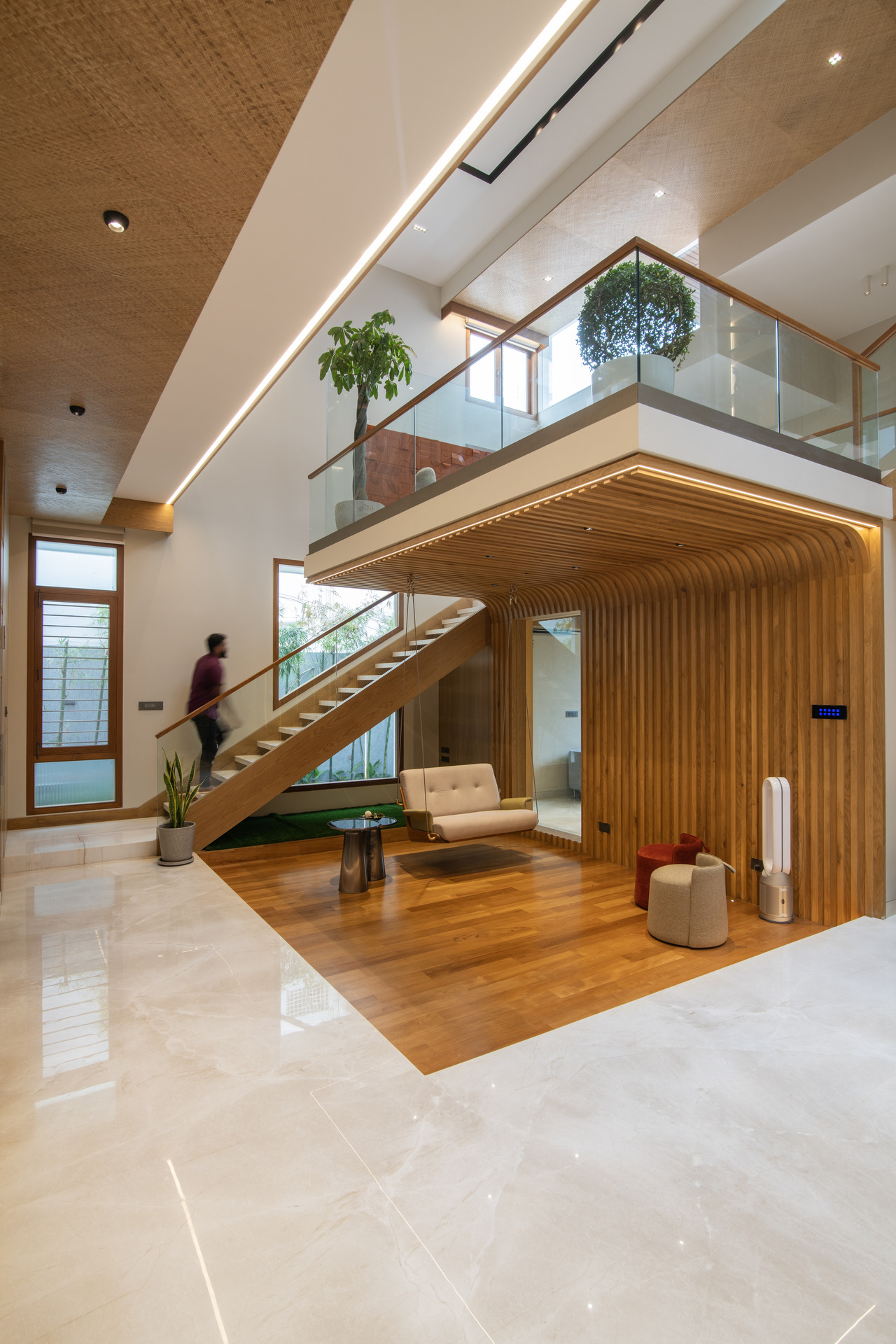 This Private Home is an Integration of 3 Living Spaces Along with ...
