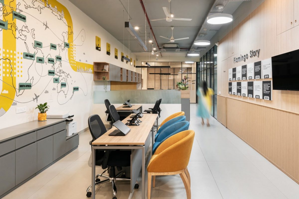 This Travel Office In Surat Is Vibrant And Collaborative | Nishchay ...