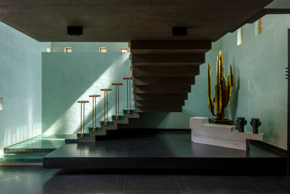 Brutalism Interior Design Shapes This Hyderabad Home | Sona Reddy Studio