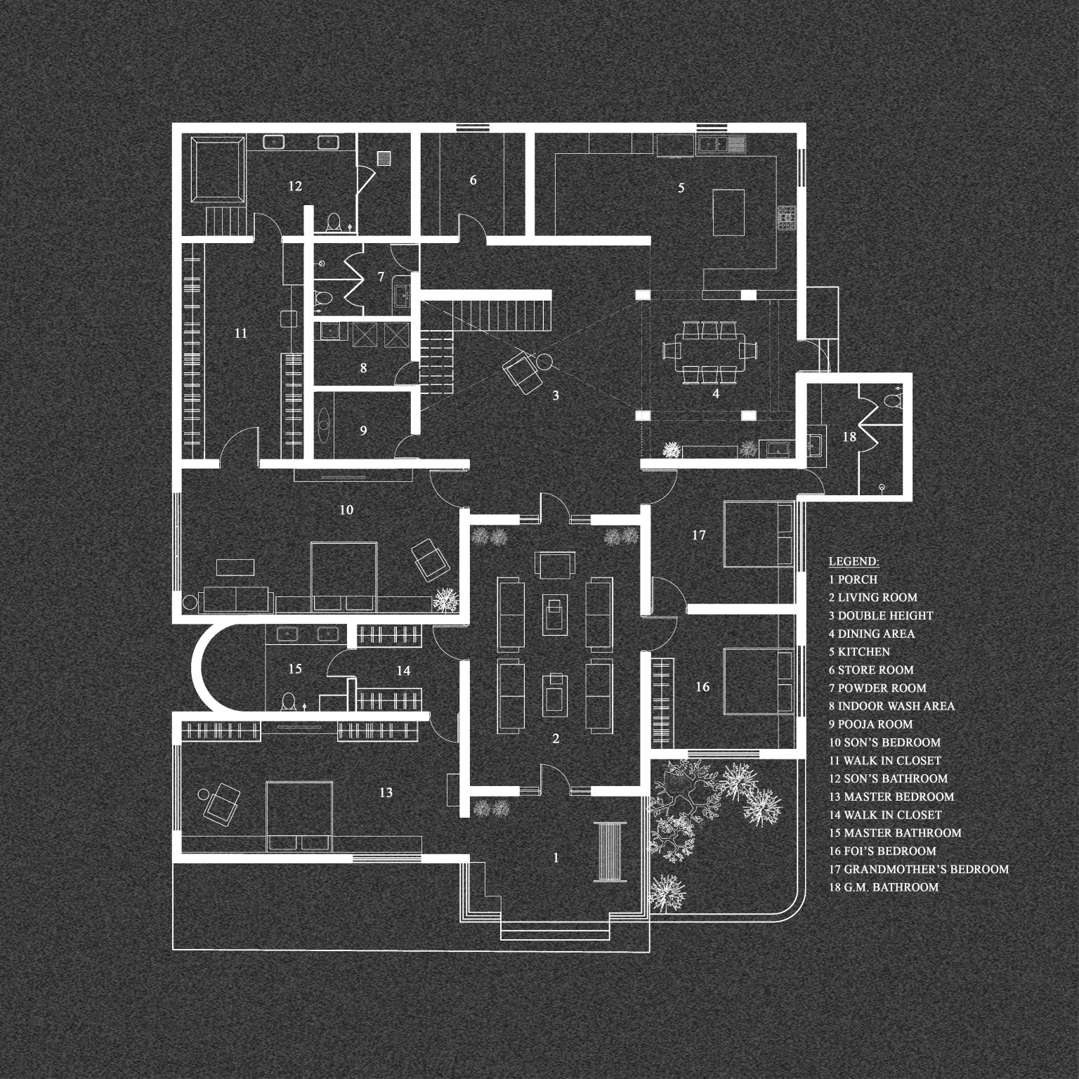 This Contemporary Interior Home Perfectly Balances Past and Present ...