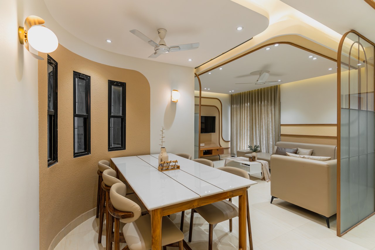 This Interior Flat Design Creating a Warm and Harmonious Space | Arc ...