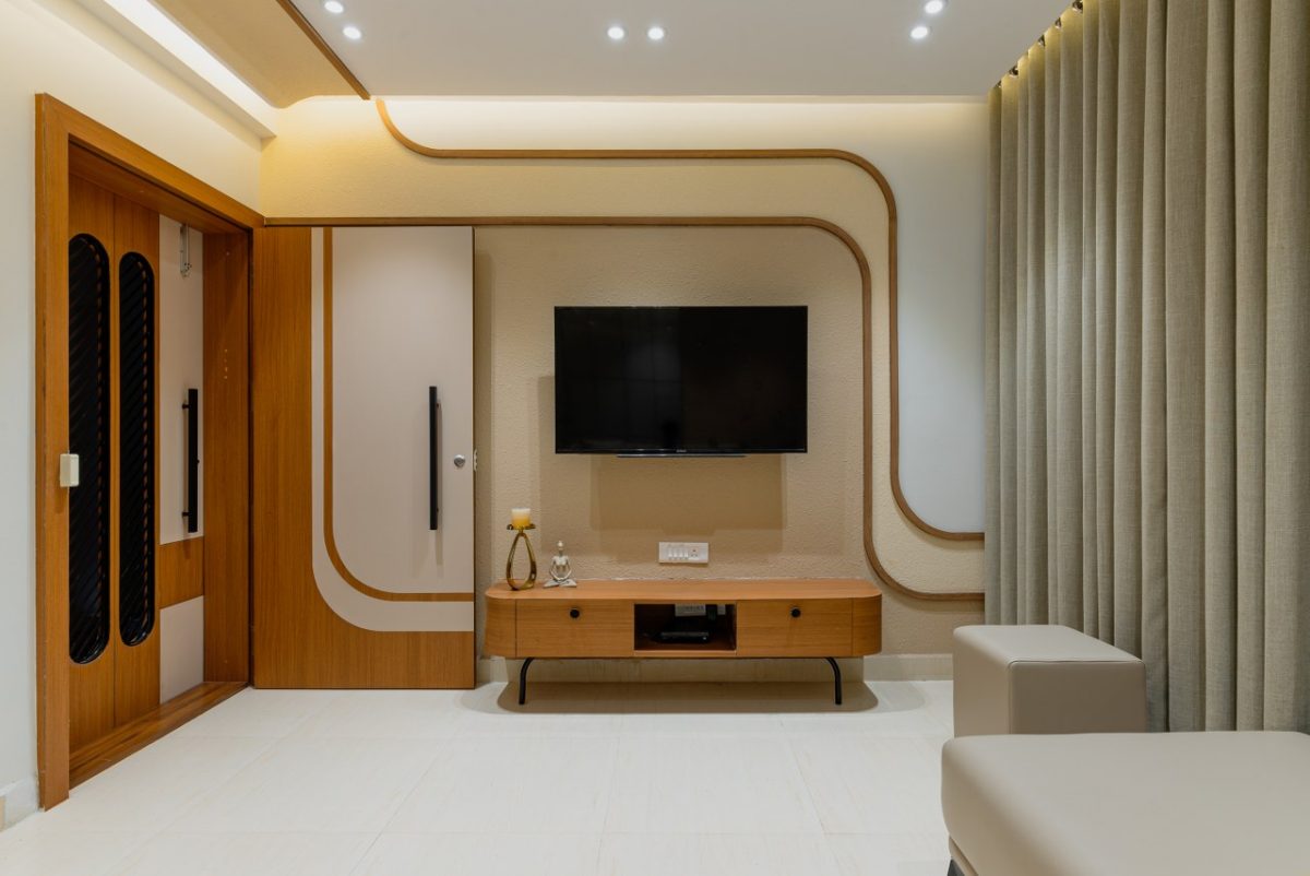 This Interior Flat Design Creating a Warm and Harmonious Space | Arc ...