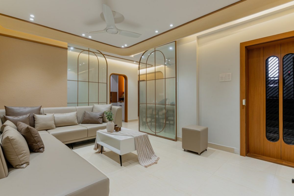 This Interior Flat Design Creating a Warm and Harmonious Space | Arc ...