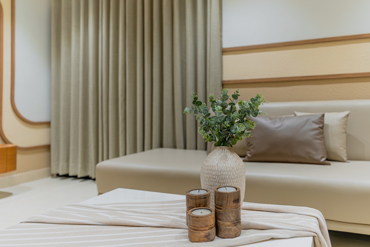 This Interior Flat Design Creating a Warm and Harmonious Space | Arc ...