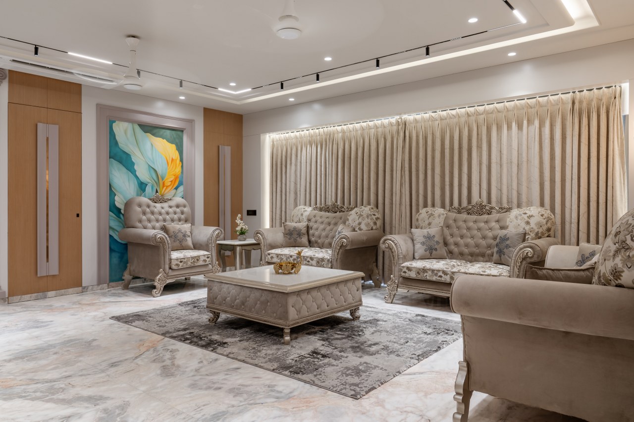 This 4BHK Apartments are Designed with Similar Flat Interior Design ...