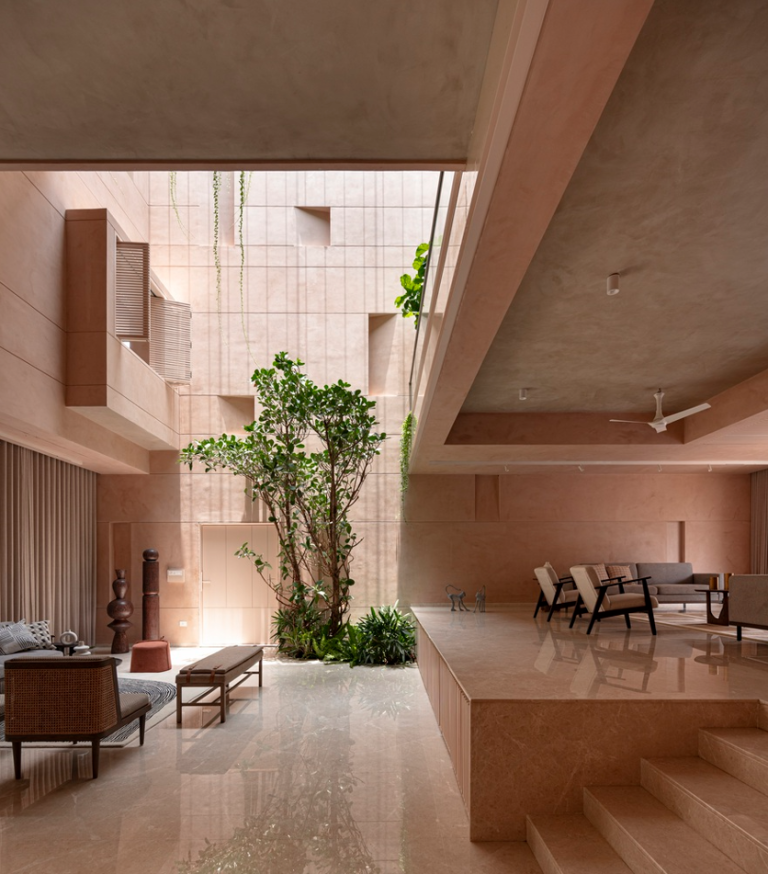 This House Architecture Design Explores The Tangible and Intangible Elements | Spacefiction Studio