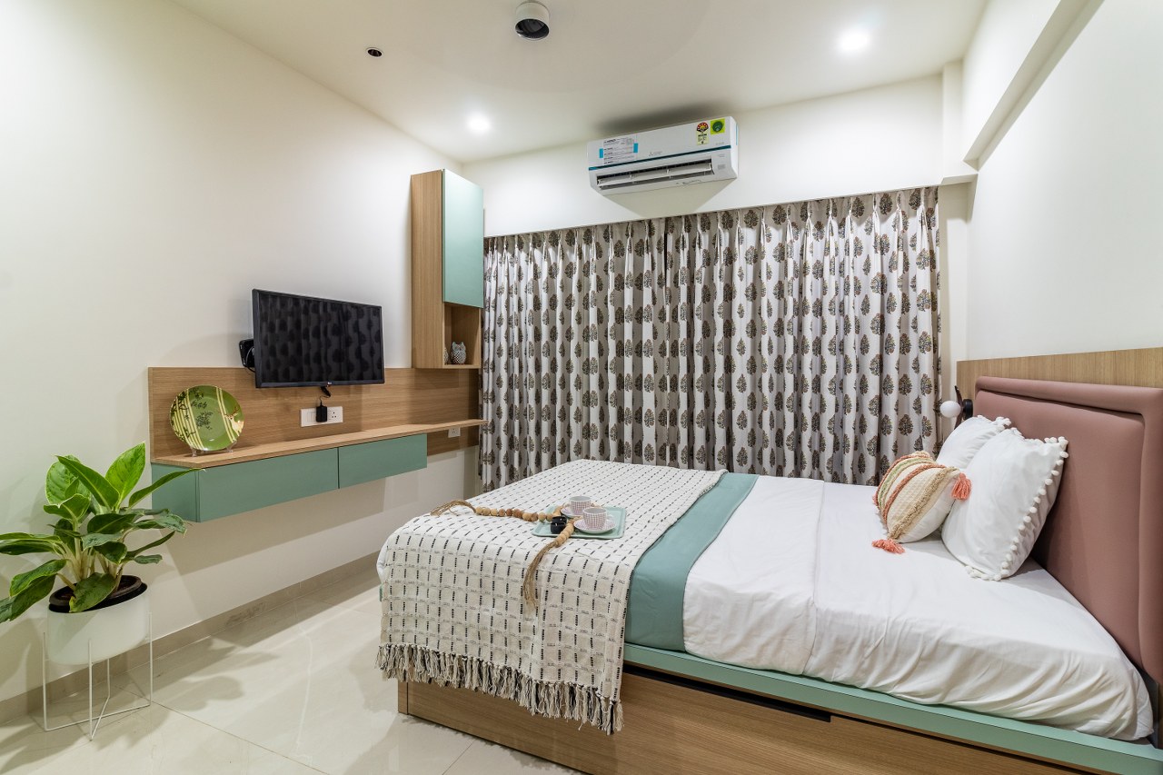 The Interior Design of Apartment Evokes a Sense of Calm | Paraline Design Studio