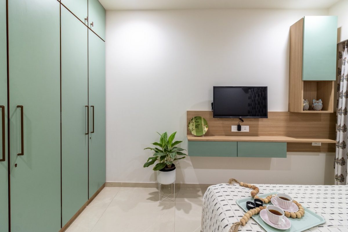 The Interior Design of Apartment Evokes a Sense of Calm | Paraline ...