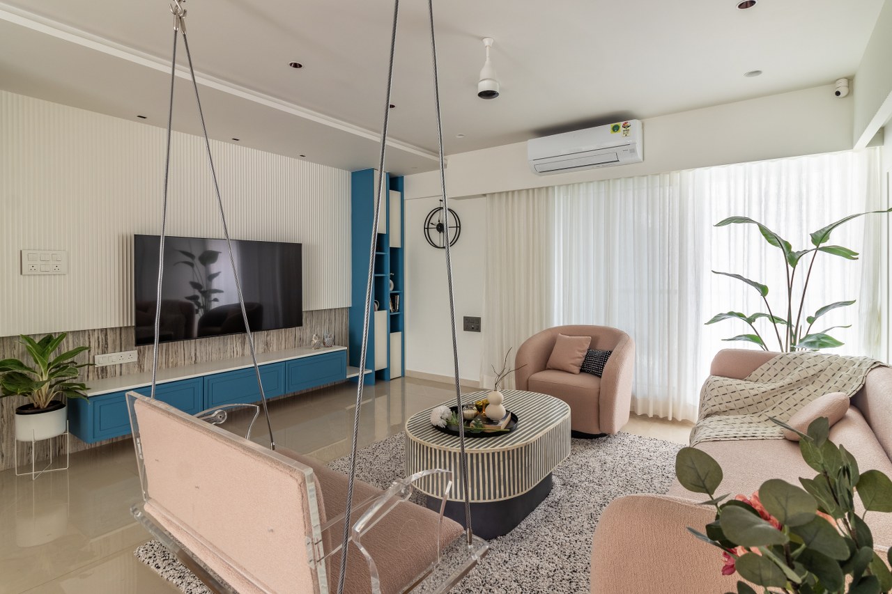The Interior Design of Apartment Evokes a Sense of Calm | Paraline Design Studio