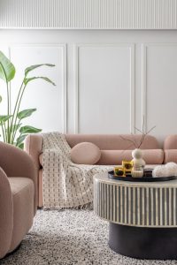 The Interior Design of Apartment Evokes a Sense of Calm | Paraline ...