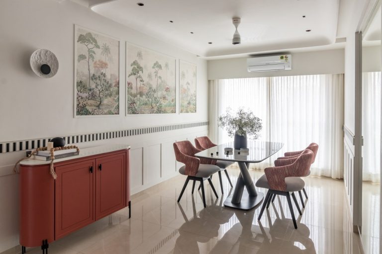 The Interior Design of Apartment Evokes a Sense of Calm | Paraline ...