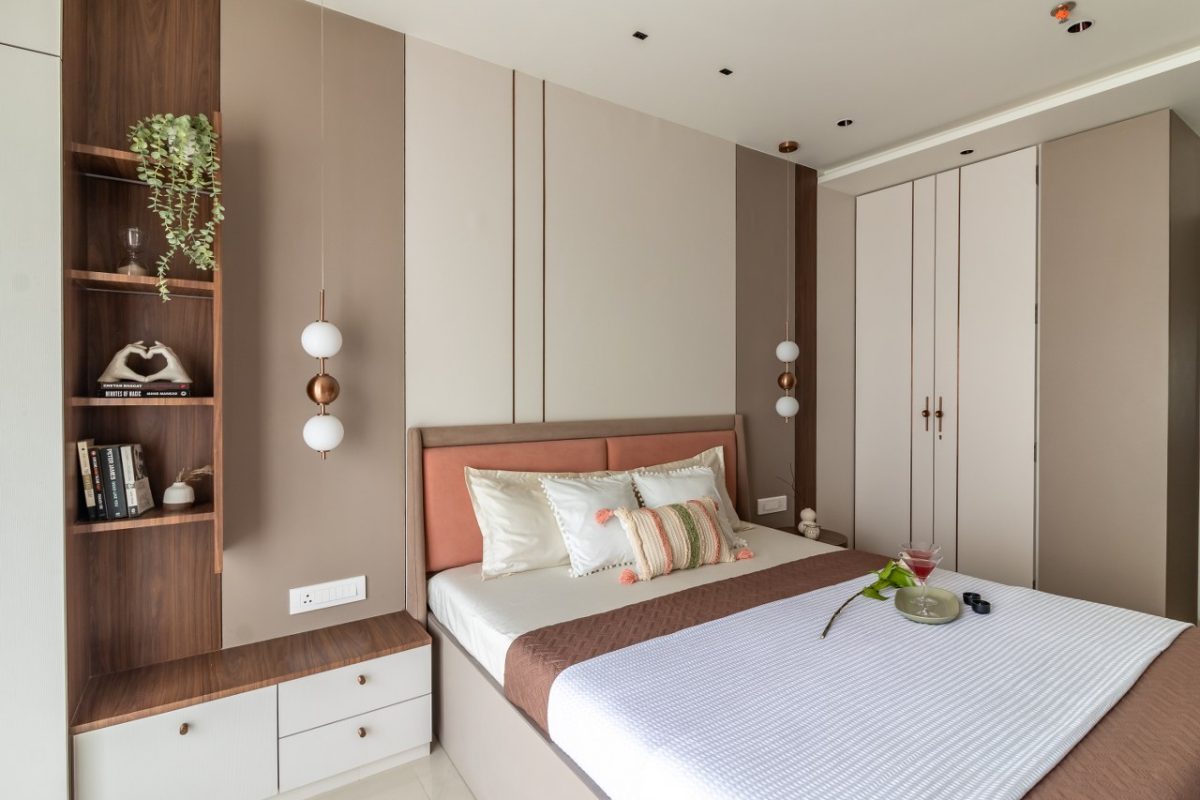 The Interior Design of Apartment Evokes a Sense of Calm | Paraline Design Studio