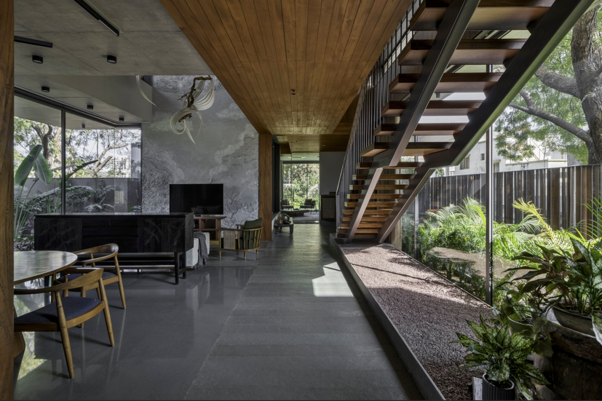 This Modern Concrete House Fosters A Connection Within The Family ...