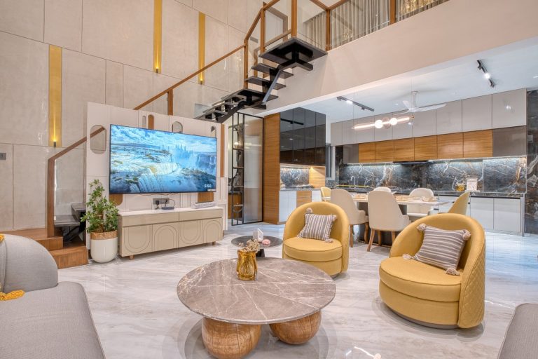 This House Showcases Modern Traditional Interior Design | Malvi Gajjar ...