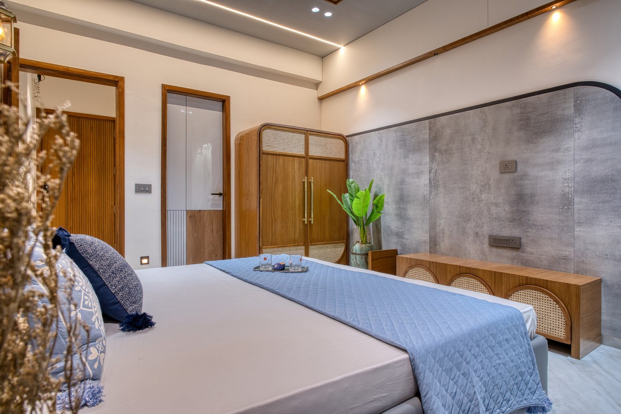 This House Showcases Modern Traditional Interior Design | Malvi Gajjar ...