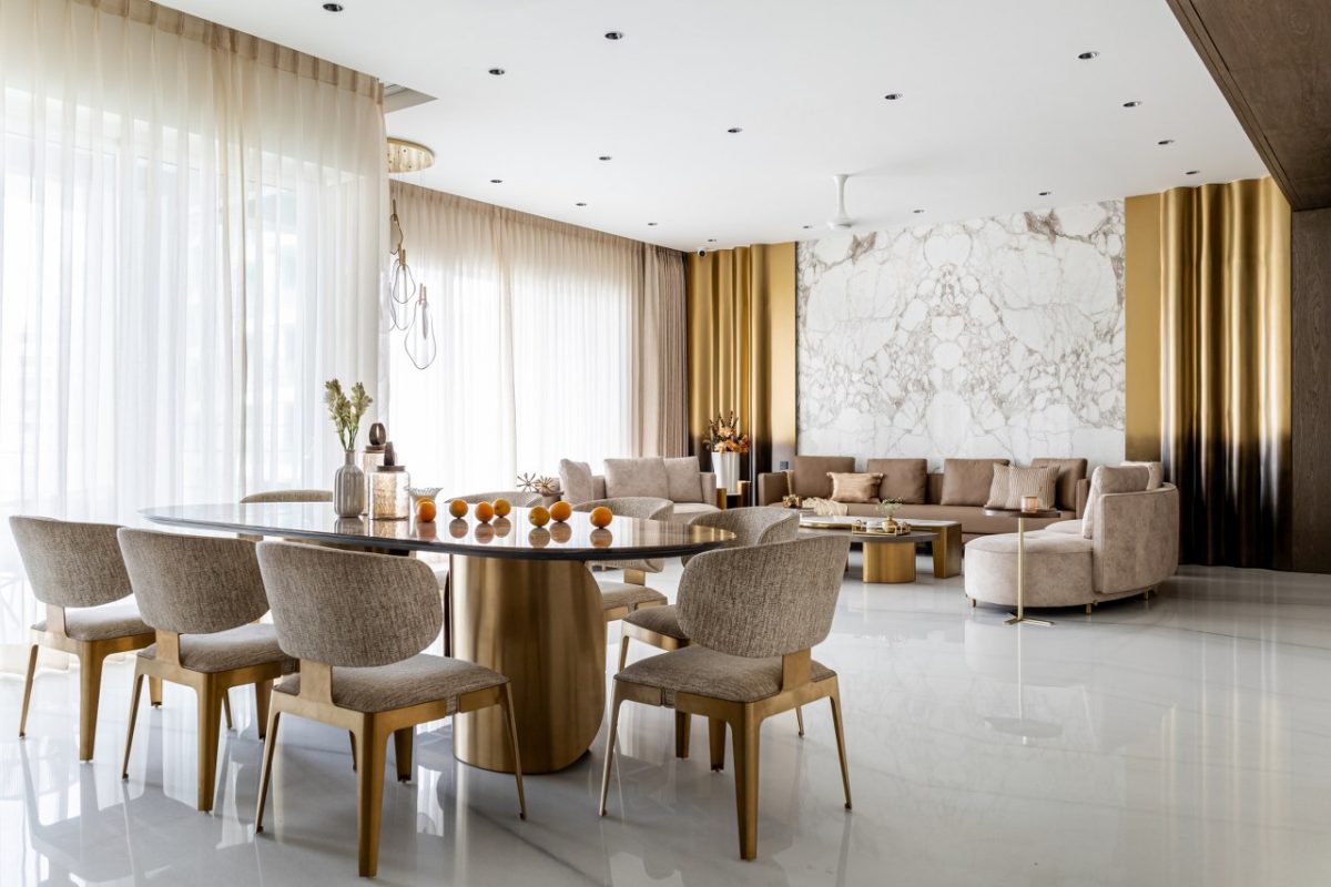 Modern 4BHK Mumbai Flat With Classic Hints | The Design Kode