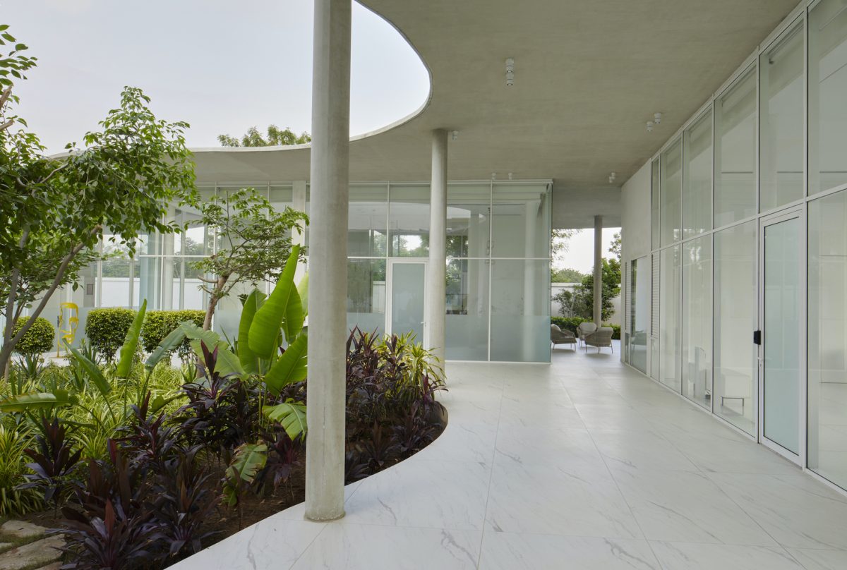 A Office Design Building That Redefines Workspaces | Hiren Patel Architects