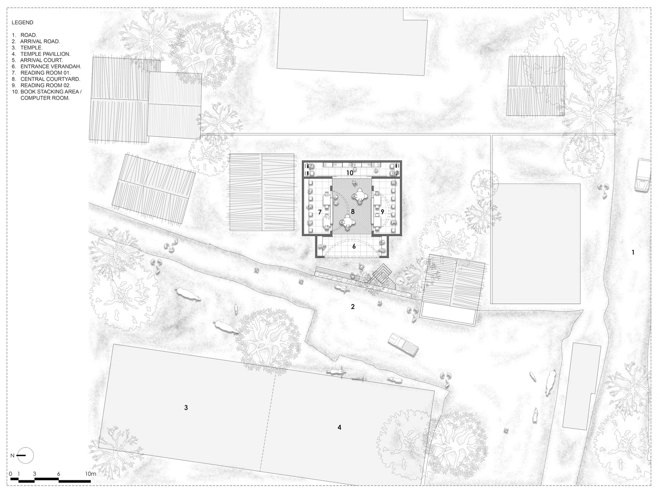 This Pavilion Architecture Showcases A Functional And Communal Space ...