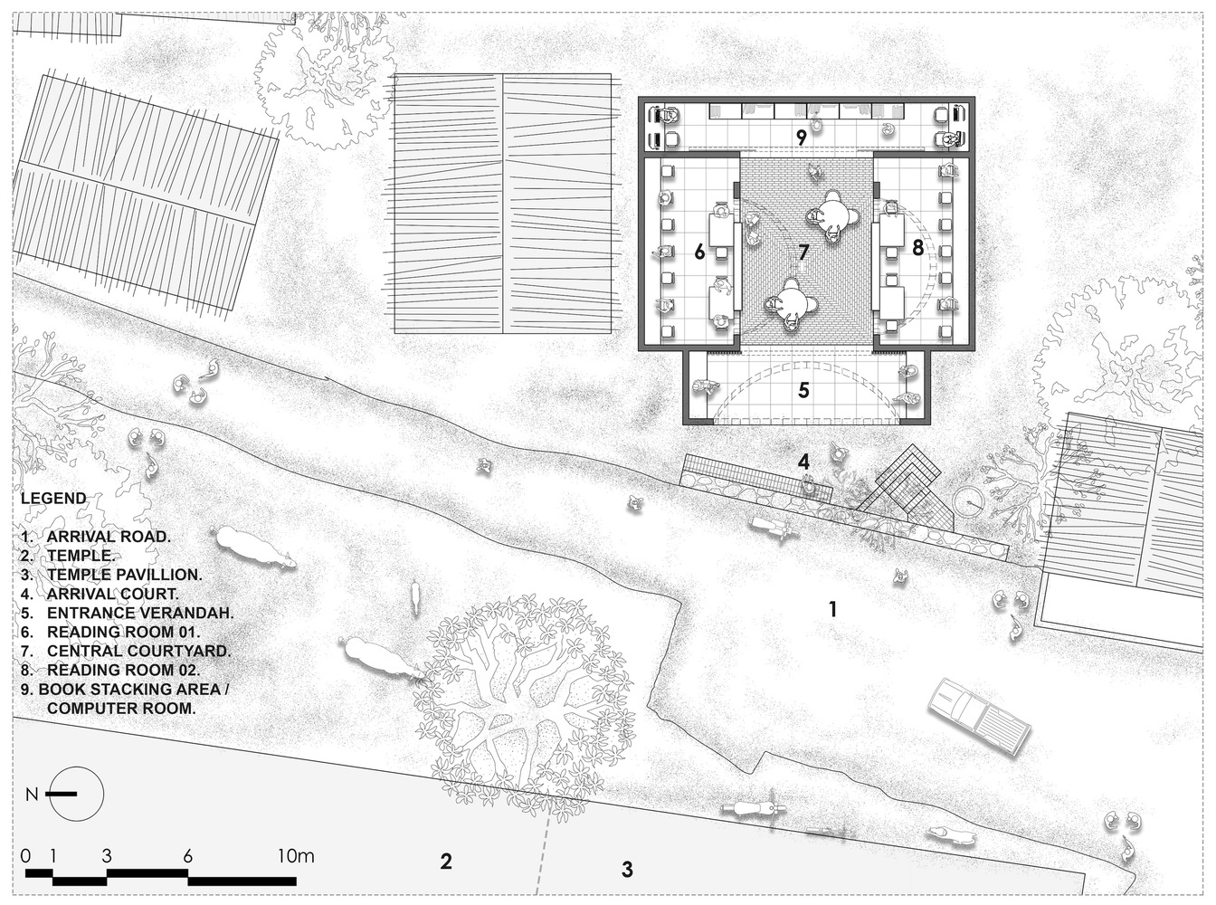This Pavilion Architecture Showcases A Functional And Communal Space ...