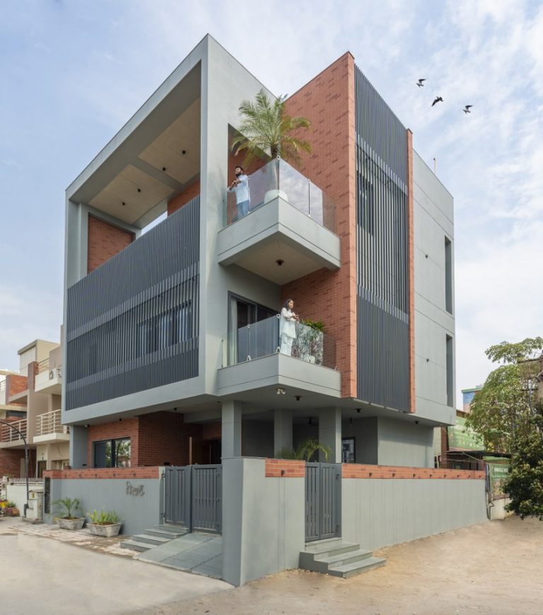This Three-Storey House Design Looks Like a Carefully Crafted Cuboid ...