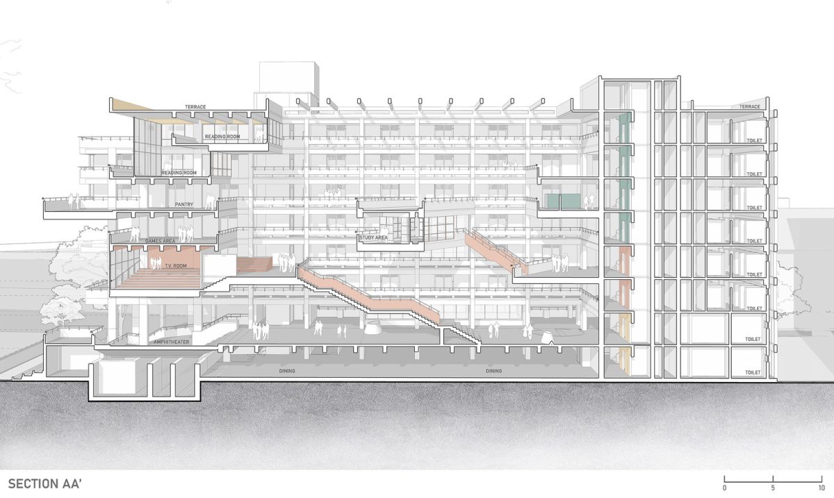 This Student Housing Redefines Traditional Dormitory Typology | MO-OF
