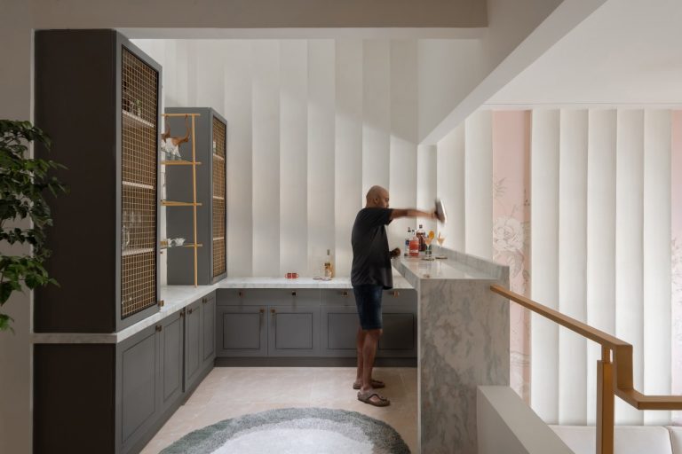 This Villa Interior Design Explores Staggered Volumes and Cozy Corners ...