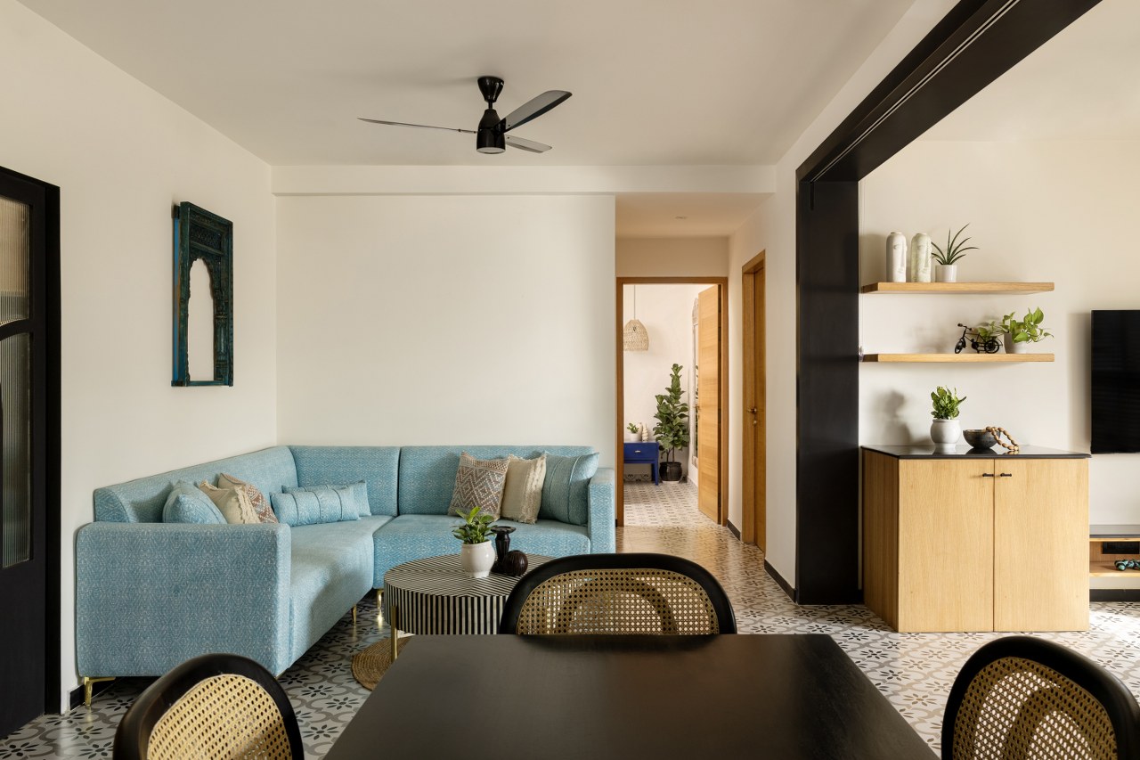 The Colourful Interior Design Of This Abode Has Its Own Charm And ...