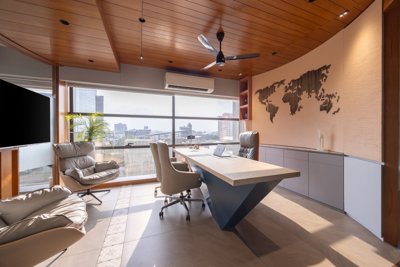 The Curved Ceilings Of This Office Stands As A Testament To ...