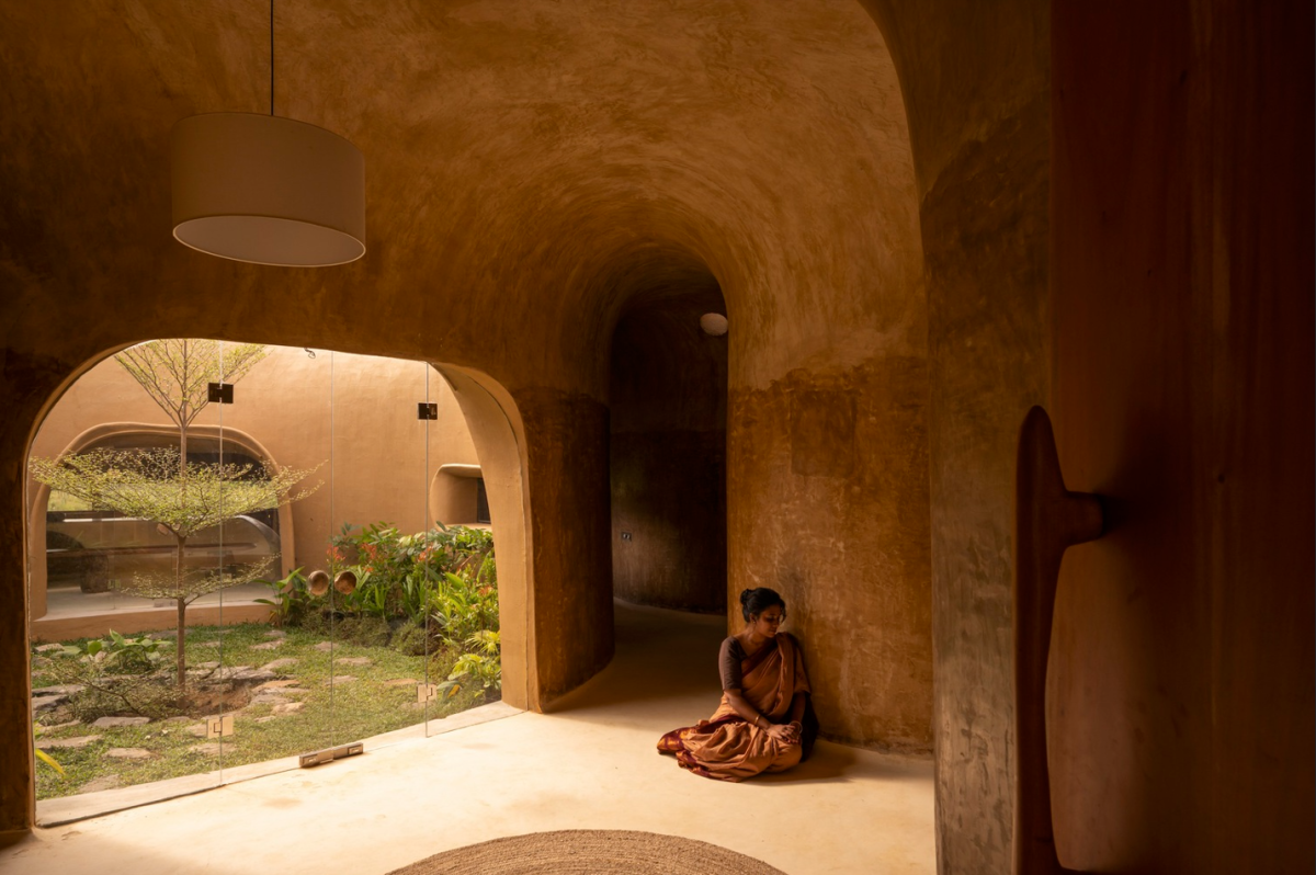 This Earthen Architecture Embraces Surrounding Verdant Landscape ...