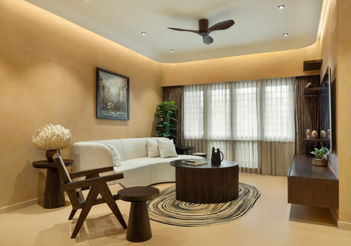 This Interior Design Of Flat Serves As A Home Away From Home | Dimensions