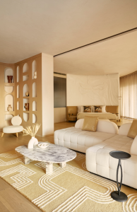 Organic Modern Interior Design in The House of Contours Embraces ...